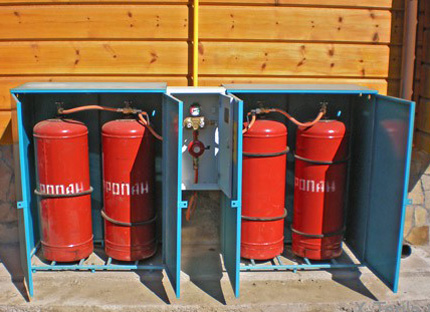 Do-it-yourself gas train for cylinders